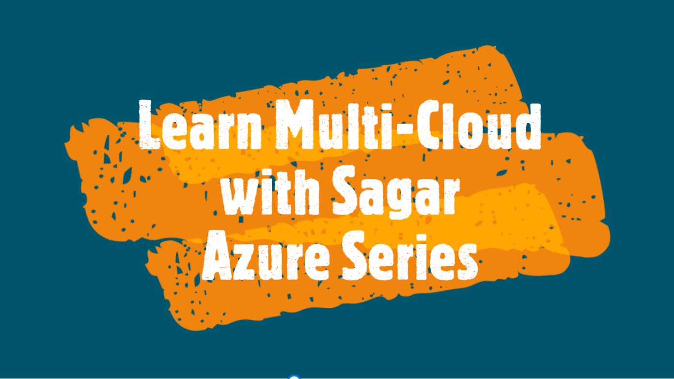 YouTube - Multi-Cloud Sagar