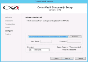 Commvault: CommServe Installation – Part 1 - Multi-Cloud Sagar